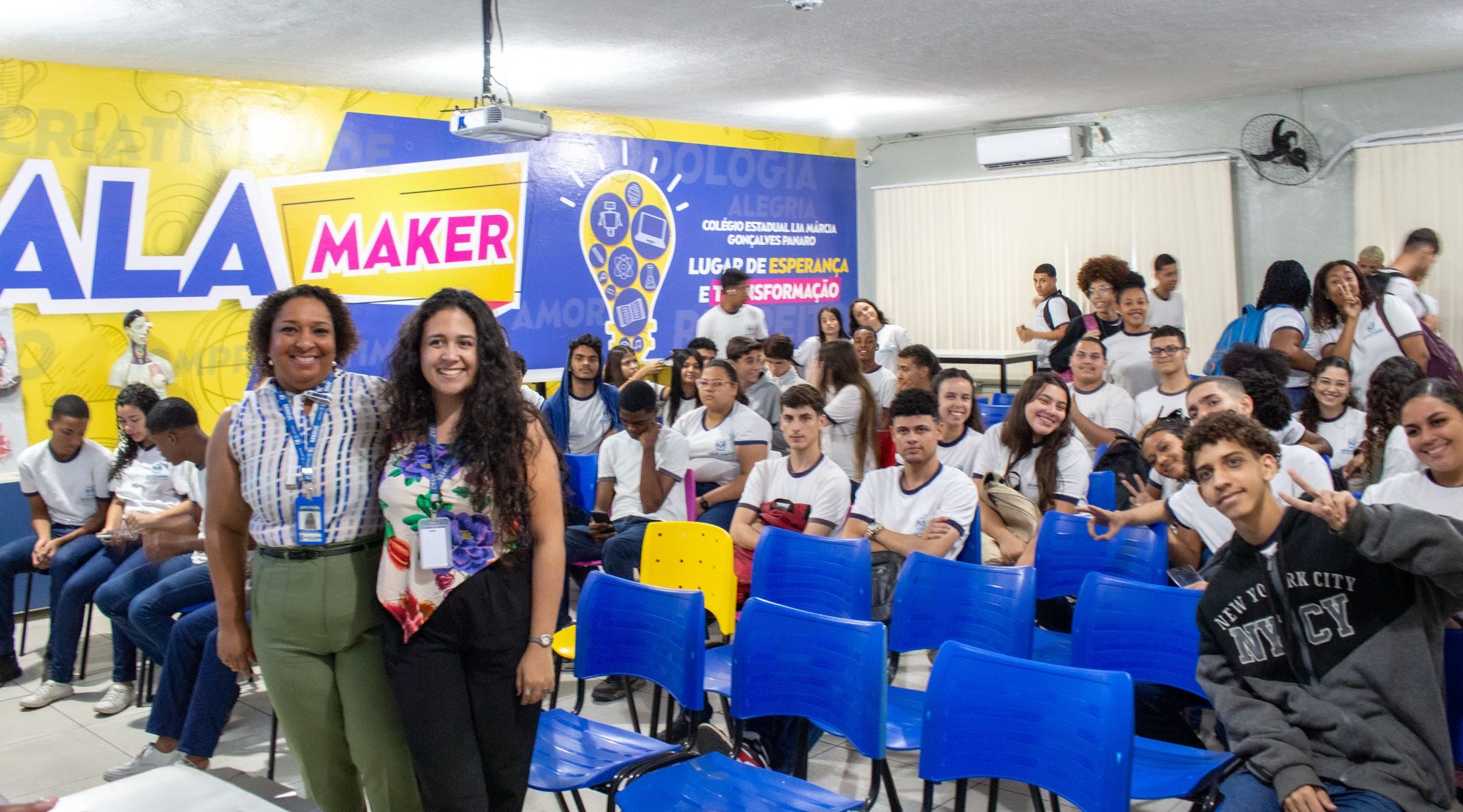 Efaz Visita Colégio De Duque De Caxias Com Projeto Sobre Educação